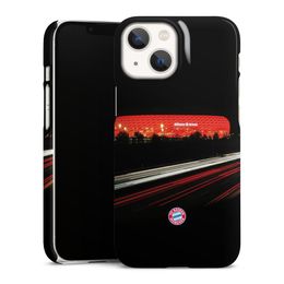 DeinDesign iPhone 13 Mini Handy Premium Case Smartphone Handyh&uuml;lle Schutzh&uuml;lle gl&auml;nzend Fcb Fc Bayern M&uuml;nchen Stadium Premium Case