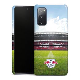 DeinDesign Galaxy S20 FE Handy Premium Case Smartphone Handyh&uuml;lle Schutzh&uuml;lle gl&auml;nzend Rb Leipzig Stadium Official Licensed Product Premium Case
