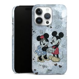 DeinDesign iPhone 14 Pro Handy Premium Case Smartphone Handyh&uuml;lle Schutzh&uuml;lle matt Vintage Disney Premium Case