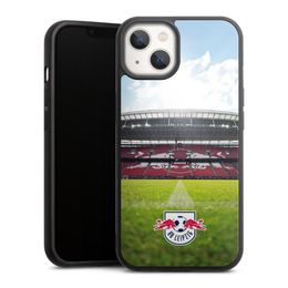 DeinDesign iPhone 13 Handy Gallery Case Handyh&uuml;lle 9H Geh&auml;rtetes Glas R&uuml;ckseite H&uuml;lle Stadium Rb Leipzig Official Licensed Product Gallery Case