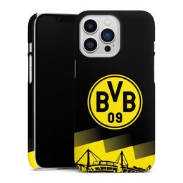 DeinDesign iPhone 13 Pro Handy Premium Case Smartphone Handyh&uuml;lle Schutzh&uuml;lle matt Borussia Dortmund Stadium Bvb Premium Case