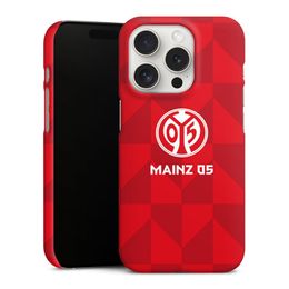DeinDesign iPhone 15 Pro Handy Premium Case Smartphone Handyh&uuml;lle Schutzh&uuml;lle matt Mainz 05 Official Licensed Product Merchandise Premium Case