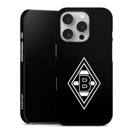 DeinDesign iPhone 16 Pro Handy Premium Case Smartphone Handyh&uuml;lle Schutzh&uuml;lle matt Borussia M&ouml;nchengladbach Gladbach Coat Of Arms Premium Case