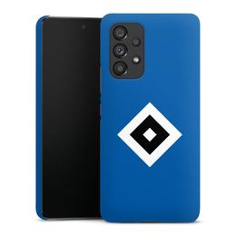 DeinDesign Galaxy A53 5G Handy Premium Case Smartphone Handyh&uuml;lle Schutzh&uuml;lle gl&auml;nzend Logo Hsv Hamburger Sv Premium Case