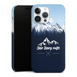DeinDesign iPhone 14 Pro Max Handy Premium Case Smartphone Handyh&uuml;lle Schutzh&uuml;lle matt Wanderlust Sky Mountain Premium Case