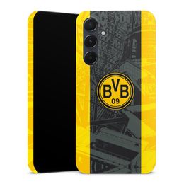DeinDesign Galaxy A55 5G Handy Premium Case Smartphone Handyh&uuml;lle Schutzh&uuml;lle matt Bvb Borussia Dortmund Stadium Premium Case