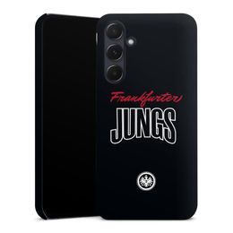 DeinDesign Galaxy A55 5G Handy Premium Case Smartphone Handyh&uuml;lle Schutzh&uuml;lle matt Eintracht Frankfurt Sge Official Licensed Product Premium Case