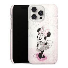 DeinDesign iPhone 15 Pro Max Handy Premium Case Smartphone Handyh&uuml;lle Schutzh&uuml;lle gl&auml;nzend Vintage Minnie Mouse Disney Premium Case