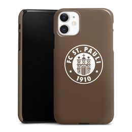 DeinDesign iPhone 11 Handy Premium Case Smartphone Handyh&uuml;lle Schutzh&uuml;lle gl&auml;nzend Fc St. Pauli Official Licensed Product Coat Of Arms Premium Case