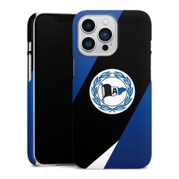 DeinDesign iPhone 13 Pro Handy Premium Case Smartphone Handyh&uuml;lle Schutzh&uuml;lle matt Official Licensed Product Dsc Arminia Bielefeld Premium Case