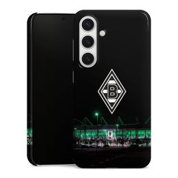 DeinDesign Galaxy S24 Handy Premium Case Smartphone Handyh&uuml;lle Schutzh&uuml;lle gl&auml;nzend Borussia M&ouml;nchengladbach Official Licensed Product Stadium Premium Case