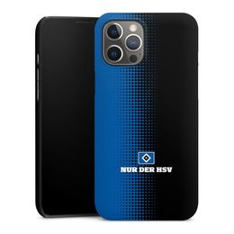 DeinDesign iPhone 12 Pro Max Handy Premium Case Smartphone Handyh&uuml;lle Schutzh&uuml;lle matt Hsv Logo Official Licensed Product Premium Case