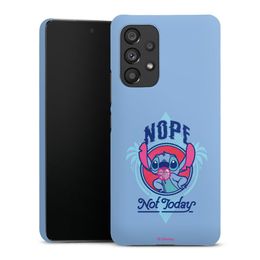 DeinDesign Galaxy A53 5G Handy Premium Case Smartphone Handyh&uuml;lle Schutzh&uuml;lle matt Disney Sayings Lilo & Stitch Premium Case