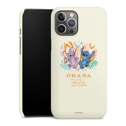 DeinDesign iPhone 12 Pro Max Handy Premium Case Smartphone Handyh&uuml;lle Schutzh&uuml;lle matt Official Licensed Product Lilo & Stitch Disney Premium Case