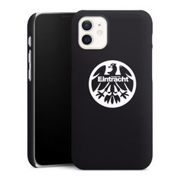DeinDesign iPhone 12 mini Handy Premium Case Smartphone Handyh&uuml;lle Schutzh&uuml;lle matt Logo Eintracht Frankfurt Eagle Premium Case