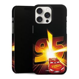 DeinDesign iPhone 15 Pro Max Handy Premium Case Smartphone Handyh&uuml;lle Schutzh&uuml;lle matt Official Licensed Product Cars Lightning Mcqueen 95 Premium Case