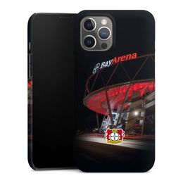 DeinDesign iPhone 12 Pro Max Handy Premium Case Smartphone Handyh&uuml;lle Schutzh&uuml;lle matt Official Licensed Product Bayer 04 Leverkusen Stadium Premium Case