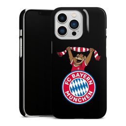 DeinDesign iPhone 13 Pro Handy Premium Case Smartphone Handyh&uuml;lle Schutzh&uuml;lle gl&auml;nzend Bernie Official Licensed Product Fc Bayern M&uuml;nchen Premium Case