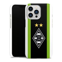 DeinDesign iPhone 13 Pro Handy Premium Case Smartphone Handyh&uuml;lle Schutzh&uuml;lle matt Logo Gladbach Borussia M&ouml;nchengladbach Premium Case