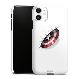 DeinDesign iPhone 11 Handy Premium Case Smartphone Handyh&uuml;lle Schutzh&uuml;lle matt Captain America Official Licensed Product Marvel Premium Case