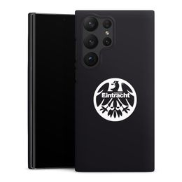 DeinDesign Galaxy S23 Ultra Handy Premium Case Smartphone Handyh&uuml;lle Schutzh&uuml;lle matt Logo Eintracht Frankfurt Eagle Premium Case