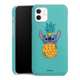 DeinDesign iPhone 12 mini Handy Premium Case Smartphone Handyh&uuml;lle Schutzh&uuml;lle matt Disney Lilo & Stitch Pineapple Premium Case