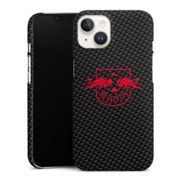 DeinDesign iPhone 14 Handy Premium Case Smartphone Handyh&uuml;lle Schutzh&uuml;lle matt Rb Leipzig Official Licensed Product Carbon Premium Case