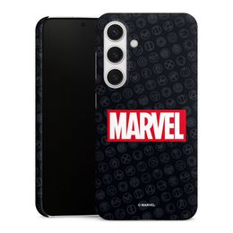 DeinDesign Galaxy S24 Handy Premium Case Smartphone Handyh&uuml;lle Schutzh&uuml;lle matt Logo Marvel Comic Premium Case