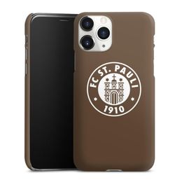 DeinDesign iPhone 11 Pro Handy Premium Case Smartphone Handyh&uuml;lle Schutzh&uuml;lle matt Fc St. Pauli Official Licensed Product Coat Of Arms Premium Case