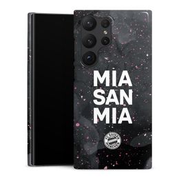 DeinDesign Galaxy S23 Ultra Handy Premium Case Smartphone Handyh&uuml;lle Schutzh&uuml;lle gl&auml;nzend Mia San Mia Girl Style Fc Bayern M&uuml;nchen Premium Case