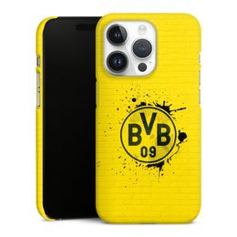 DeinDesign iPhone 14 Pro Handy Premium Case Smartphone Handyh&uuml;lle Schutzh&uuml;lle matt Official Licensed Product Bvb Borussia Dortmund Premium Case