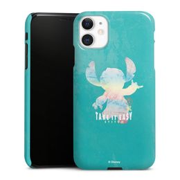 DeinDesign iPhone 11 Handy Premium Case Smartphone Handyh&uuml;lle Schutzh&uuml;lle gl&auml;nzend Official Licensed Product Lilo & Stitch Disney Premium Case