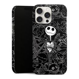 DeinDesign iPhone 15 Pro Max Handy Premium Case Smartphone Handyh&uuml;lle Schutzh&uuml;lle matt Disney Nightmare Before Christmas Halloween Premium Case