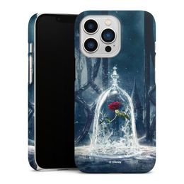 DeinDesign iPhone 13 Pro Handy Premium Case Smartphone Handyh&uuml;lle Schutzh&uuml;lle matt Rose The Beauty And The Beast Disney Princess Premium Case