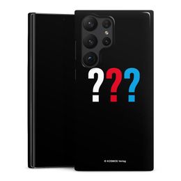 DeinDesign Galaxy S23 Ultra Handy Premium Case Smartphone Handyh&uuml;lle Schutzh&uuml;lle gl&auml;nzend Official Licensed Product Die Drei ??? Logo Premium Case