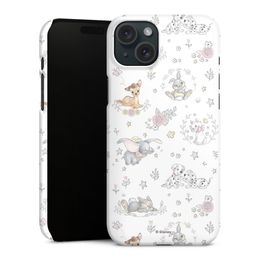 DeinDesign iPhone 15 Plus Handy Premium Case Smartphone Handyh&uuml;lle Schutzh&uuml;lle gl&auml;nzend Disney Dumbo Bambi Premium Case