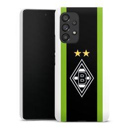 DeinDesign Galaxy A53 5G Handy Premium Case Smartphone Handyh&uuml;lle Schutzh&uuml;lle gl&auml;nzend Logo Gladbach Borussia M&ouml;nchengladbach Premium Case