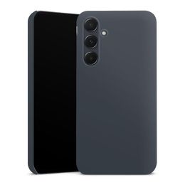 DeinDesign Galaxy A55 5G Handy Premium Case Smartphone Handyh&uuml;lle Schutzh&uuml;lle matt Anthracite Grey Unicoloured Premium Case