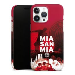 DeinDesign iPhone 14 Pro Max Handy Premium Case Smartphone Handyh&uuml;lle Schutzh&uuml;lle matt Mia San Mia Fcb Fc Bayern M&uuml;nchen Premium Case