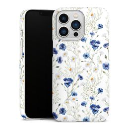 DeinDesign iPhone 13 Pro Handy Premium Case Smartphone Handyh&uuml;lle Schutzh&uuml;lle matt Flowers Muster Flower Premium Case
