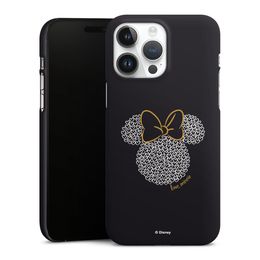 DeinDesign iPhone 14 Pro Max Handy Premium Case Smartphone Handyh&uuml;lle Schutzh&uuml;lle matt Minnie Mouse Muster Disney Premium Case