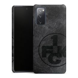 DeinDesign Galaxy S20 FE Handy Premium Case Smartphone Handyh&uuml;lle Schutzh&uuml;lle matt Concrete 1. Fck 1. Fc Kaiserslautern Premium Case
