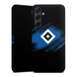DeinDesign Galaxy A55 5G Handy Premium Case Smartphone Handyh&uuml;lle Schutzh&uuml;lle matt Official Licensed Product Hsv Hamburger Sv Premium Case