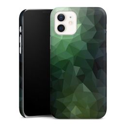 DeinDesign iPhone 12 Handy Premium Case Smartphone Handyh&uuml;lle Schutzh&uuml;lle matt Tarnmuster Geometric Mosaic Premium Case