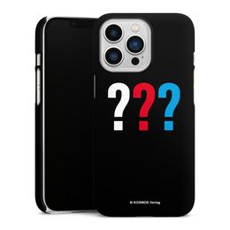 DeinDesign iPhone 13 Pro Handy Premium Case Smartphone Handyh&uuml;lle Schutzh&uuml;lle matt Official Licensed Product Die Drei ??? Logo Premium Case