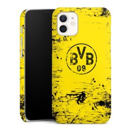 DeinDesign iPhone 12 mini Handy Premium Case Smartphone Handyh&uuml;lle Schutzh&uuml;lle matt Borussia Dortmund Bvb Official Licensed Product Premium Case