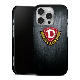 DeinDesign iPhone 16 Pro Handy Premium Case Smartphone Handyh&uuml;lle Schutzh&uuml;lle matt Sgd Official Licensed Product Sg Dynamo Dresden Premium Case