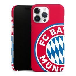 DeinDesign iPhone 14 Pro Max Handy Premium Case Smartphone Handyh&uuml;lle Schutzh&uuml;lle matt Official Licensed Product Fcb Fc Bayern M&uuml;nchen Premium Case