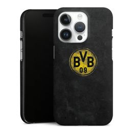 DeinDesign iPhone 14 Pro Handy Premium Case Smartphone Handyh&uuml;lle Schutzh&uuml;lle matt Bvb Borussia Dortmund Merchandise Premium Case