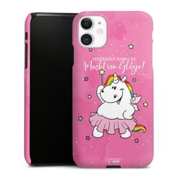 DeinDesign iPhone 11 Handy Premium Case Smartphone Handyh&uuml;lle Schutzh&uuml;lle matt Pummeleinhorn Pummel & Friends Official Licensed Product Premium Case